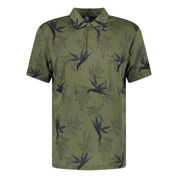 adidas | Shirts | Adidas Mens Oasis Mesh Golf Polo Khaki | Poshmark
